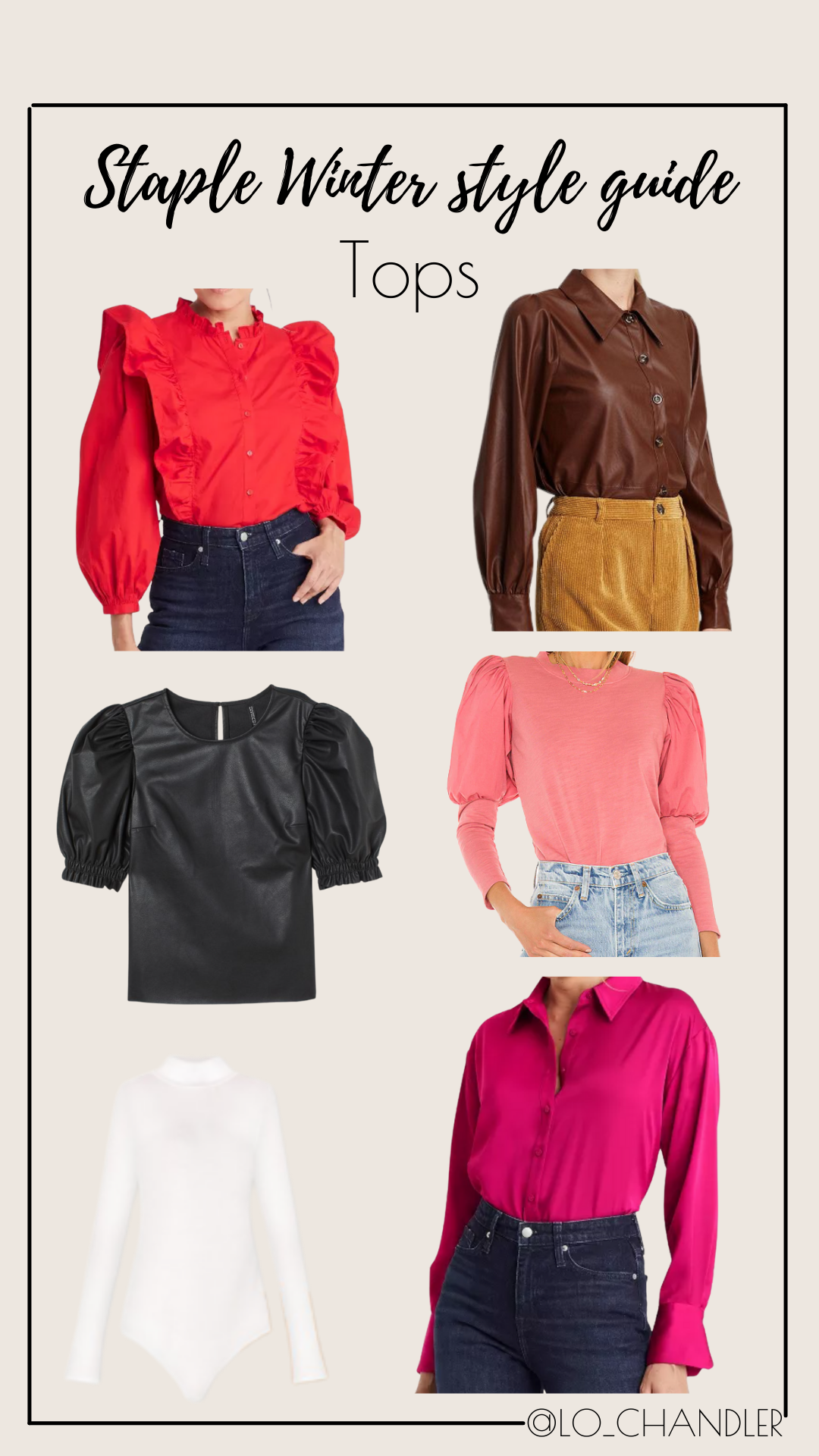Winter Style Guide - LoChandler.com