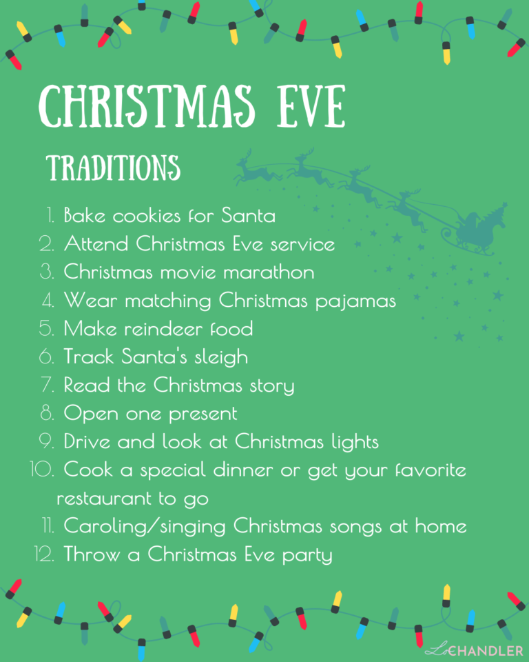 Classic Christmas Eve Traditions - LoChandler.com