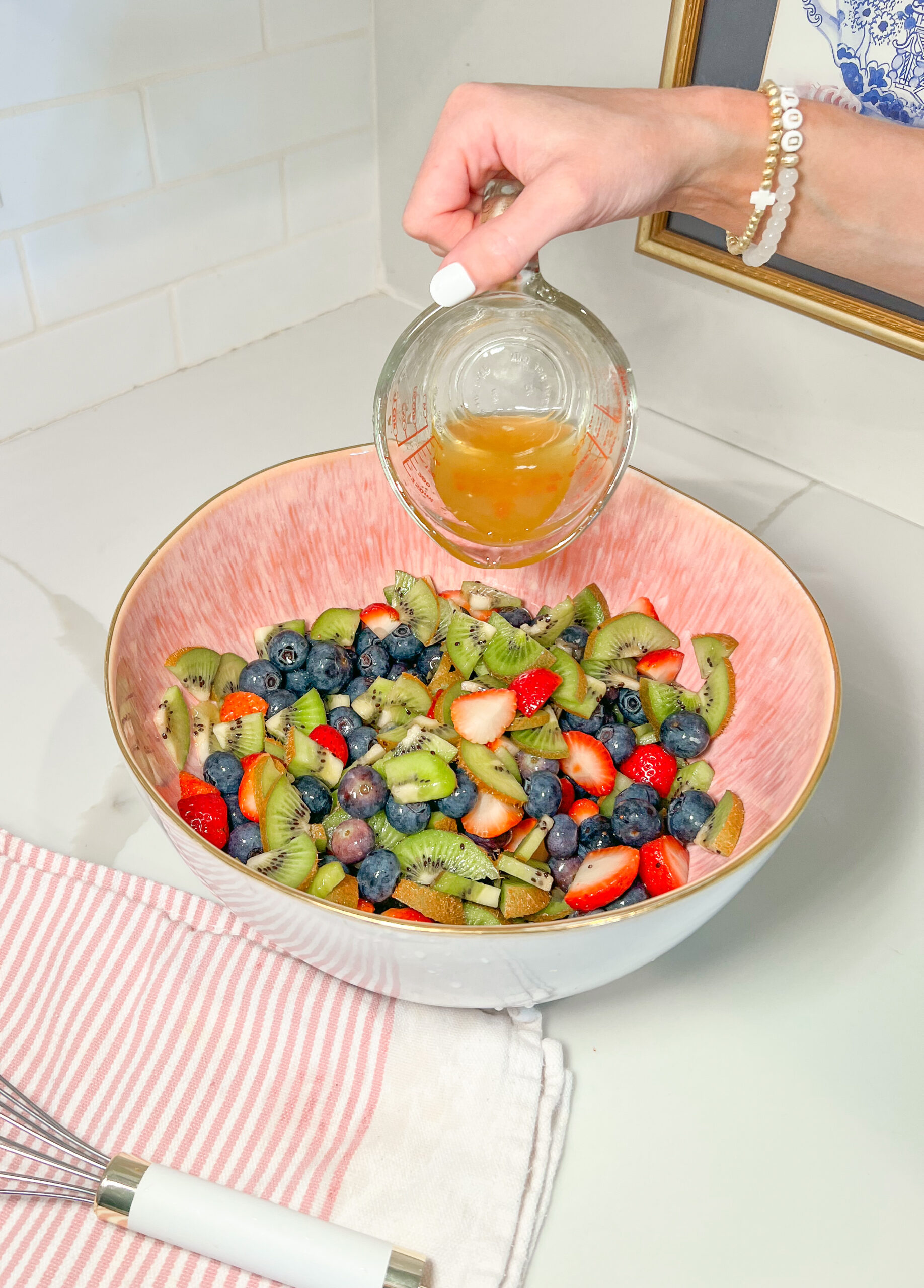 Honey Lime Fruit Salad - LoChandler.com